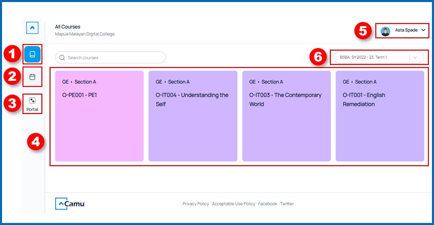 Navigating Camu LMS – MMDC