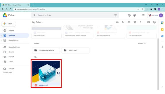 Preventing people from sharing your file or folder – MMDC